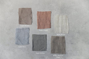 Linen See-Through Day Curtain with Ripple Fold – Old Linen Mill